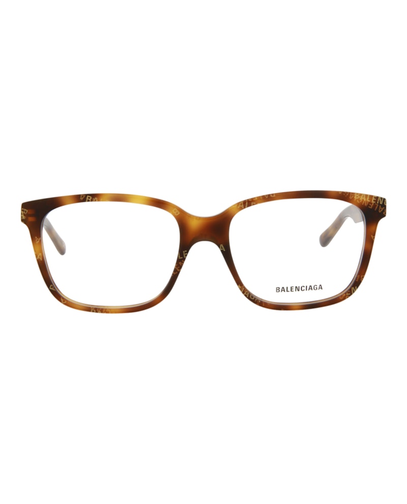 Balenciaga Square-Frame Acetate Optical Frames Havana Havana Transparent (BB0078O-30008400-002 ...