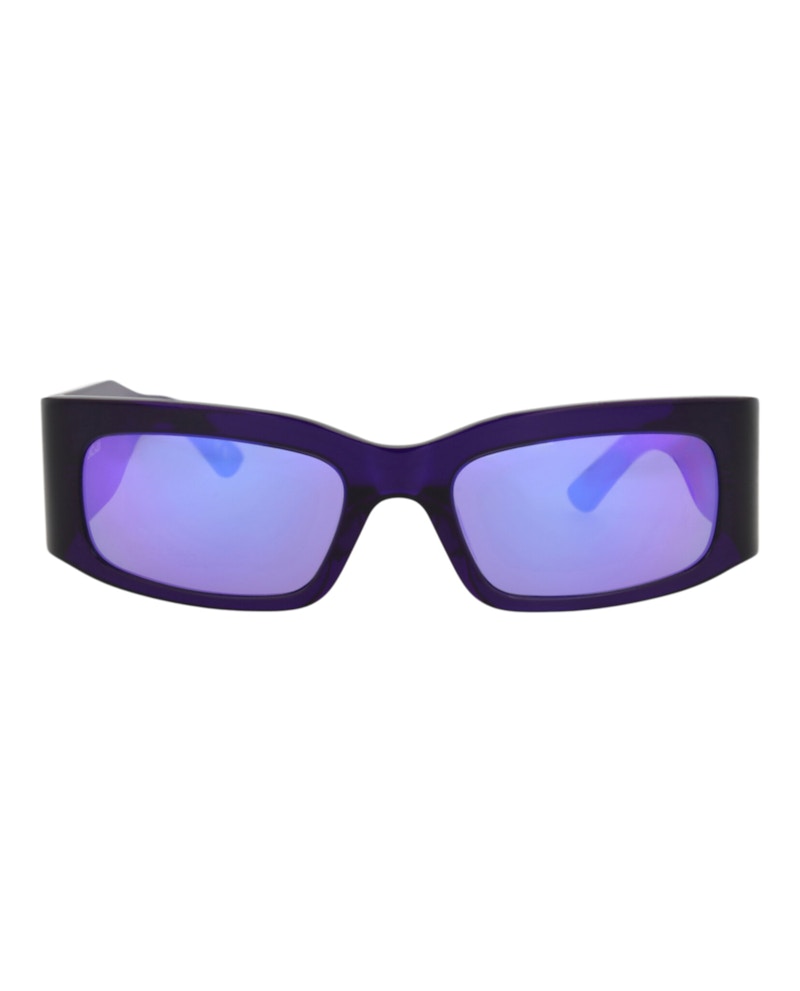 Balenciaga Square-Frame Recycled Acetate Sunglasses Violet Violet ...