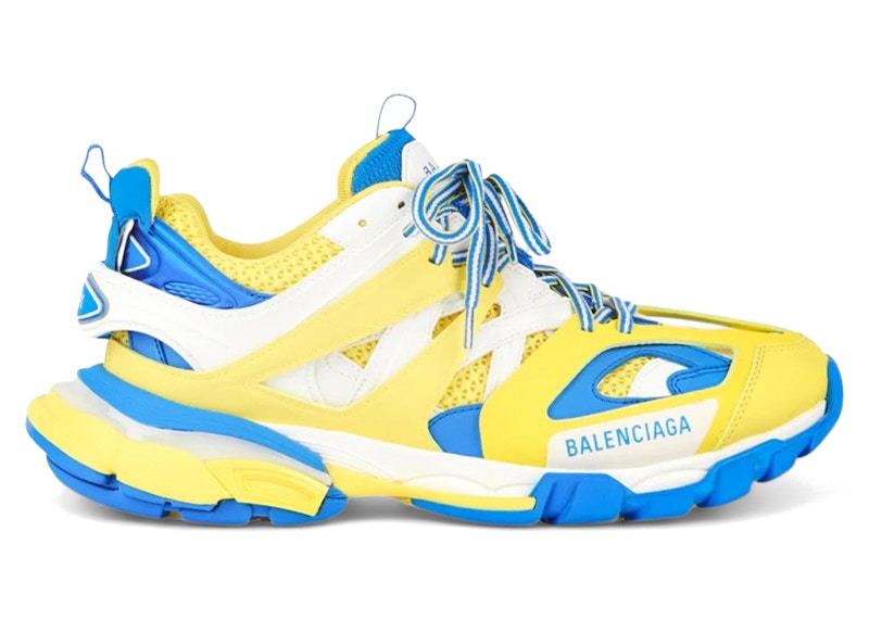 Balenciaga Track LED Gelb Blau Herren – 555036 W3AD3 7049 – DE