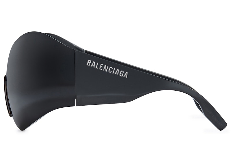 Balenciaga Women's Mask Butterfly Sunglasses (Engravement Style) Black ...