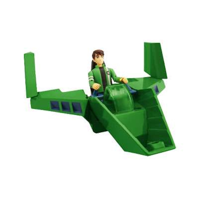 Bandai America Ben 10 Ultimate Alien Wing Fighter Action Figure Set - GB