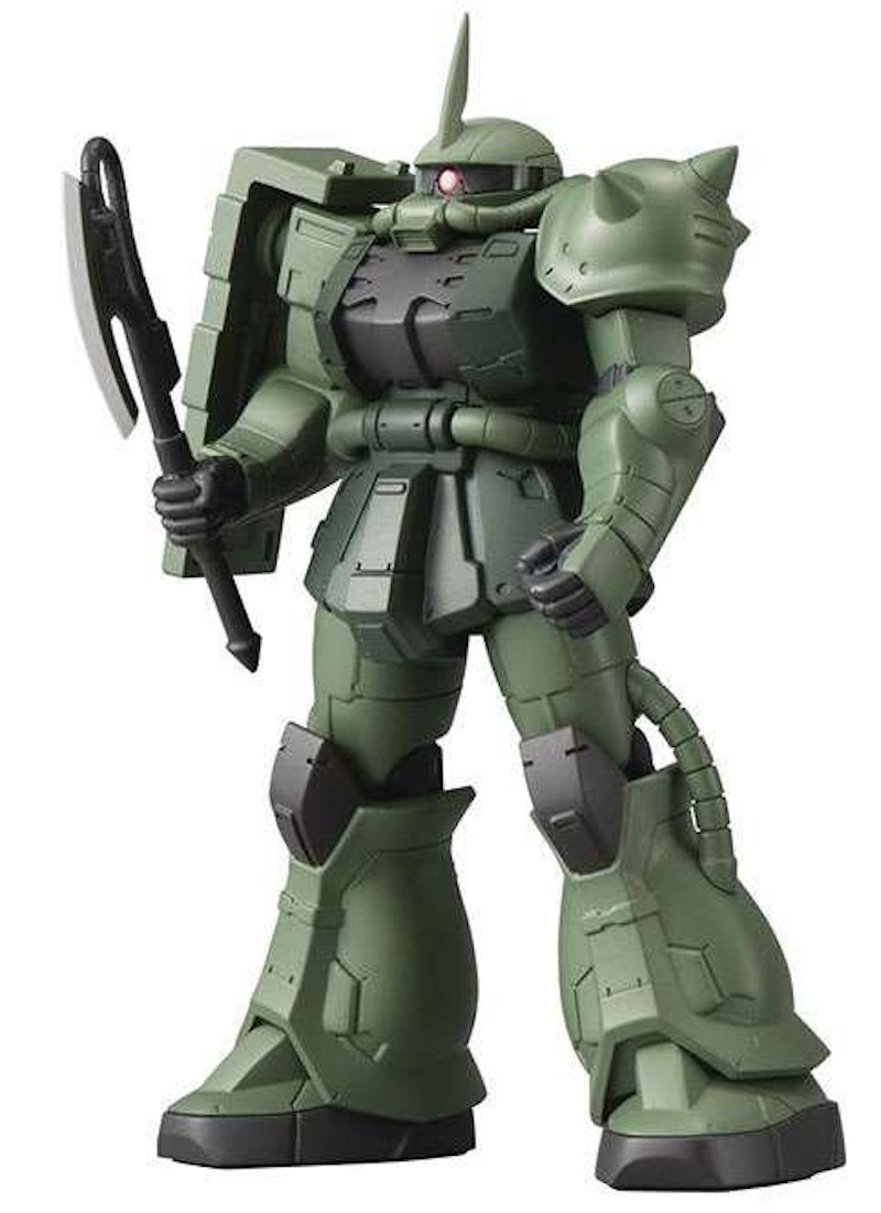 Bandai America Gundum Ultimate Luminous Zaku Green Action Figure - US