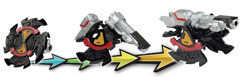 Bandai America Power Rangers Deluxe Mega Morph Battle Station Action ...