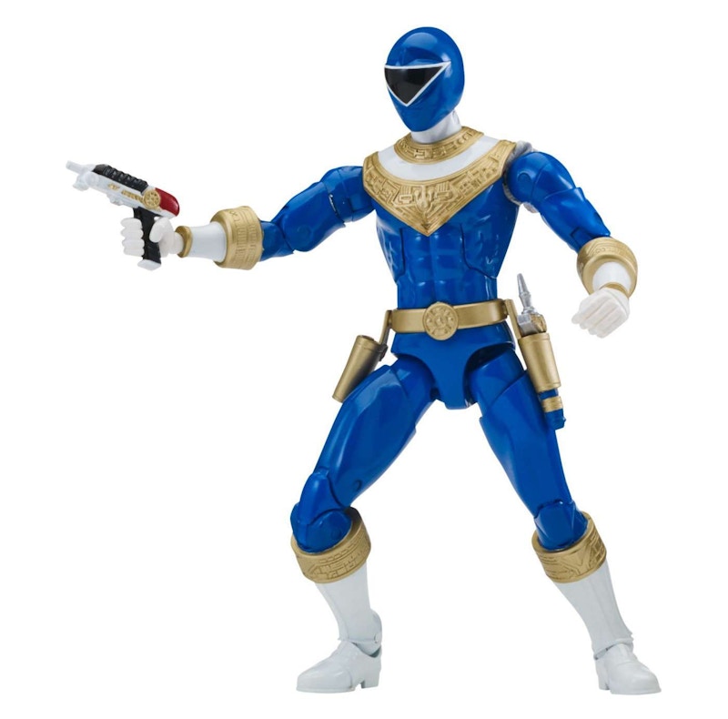 Bandai America Power Rangers Legacy Build A Megazord Blue Ranger ZEO ...