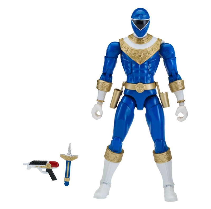 Bandai America Power Rangers Legacy Build A Megazord Blue Ranger ZEO ...