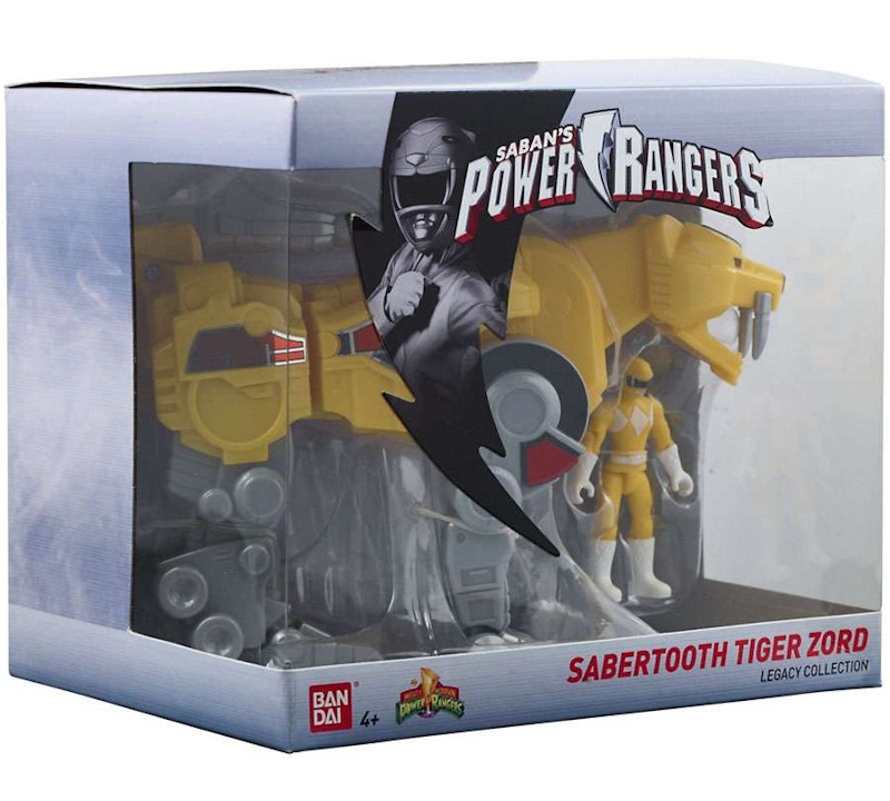 Bandai America Power Rangers Legacy Sabretooth Tigerzord Action Figure - US