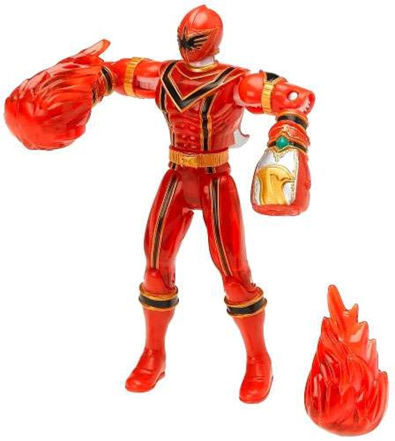 Bandai America Power Rangers Mystic Force Red Crystal Action Power ...