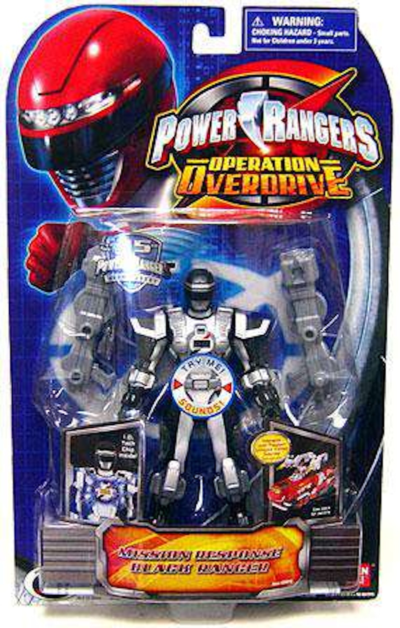 Bandai America Power Rangers Operation Overdrive Mission Response Black ...