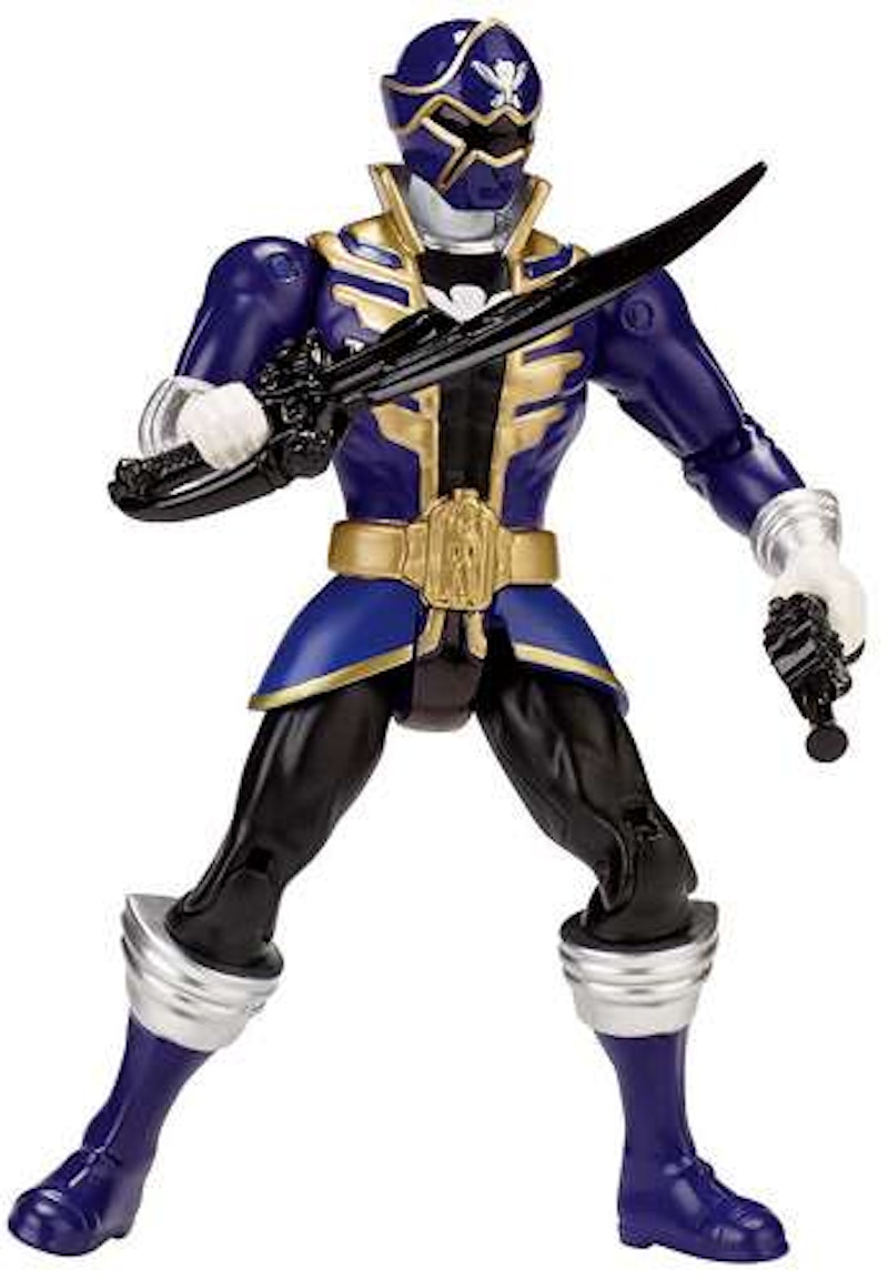Bandai America Power Rangers Super Megaforce Blue Ranger Action Hero ...