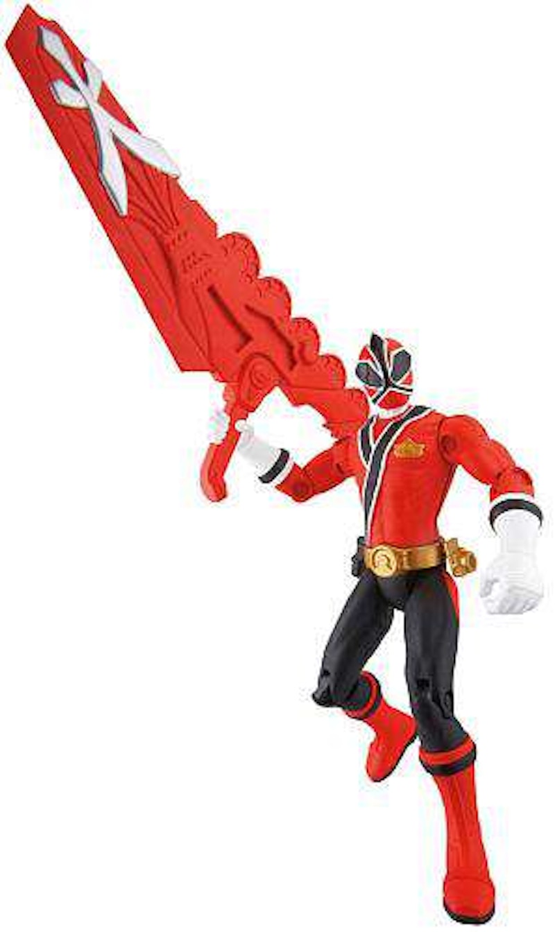 Bandai America Power Rangers Super Samurai Samurai Ranger Fire Action ...