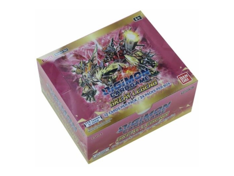 Bandai Digimon Card Game Great Legend Booster Box - US