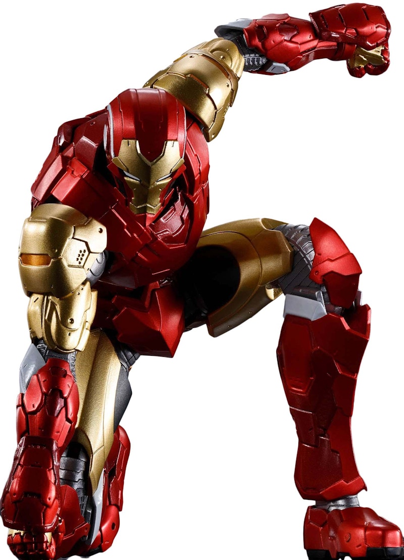Bandai Japan Marvel S.H. Figuarts Iron Man Tech-on Avengers Action ...