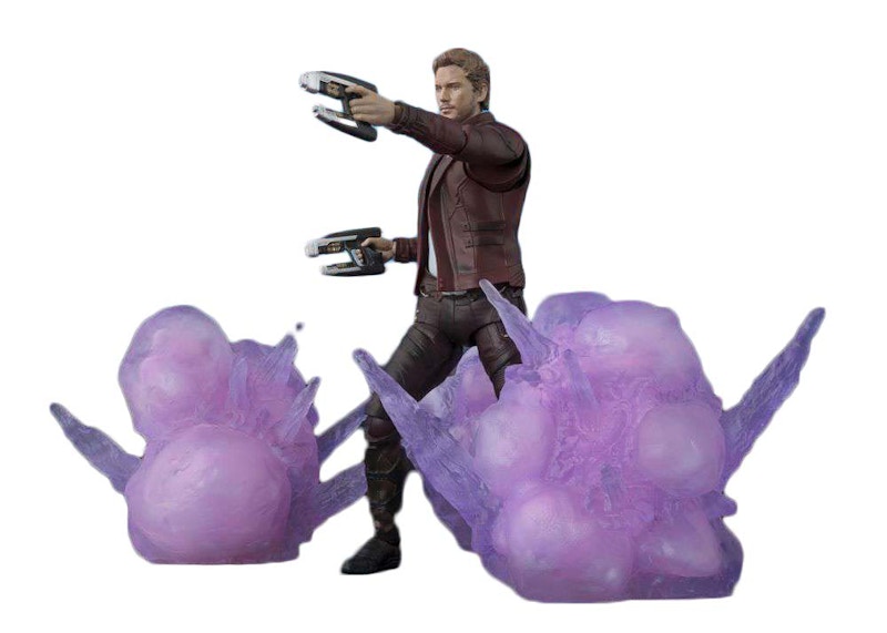 Bandai Japan Marvel S.H. Figuarts Star-Lord Explosion Action Figure - US