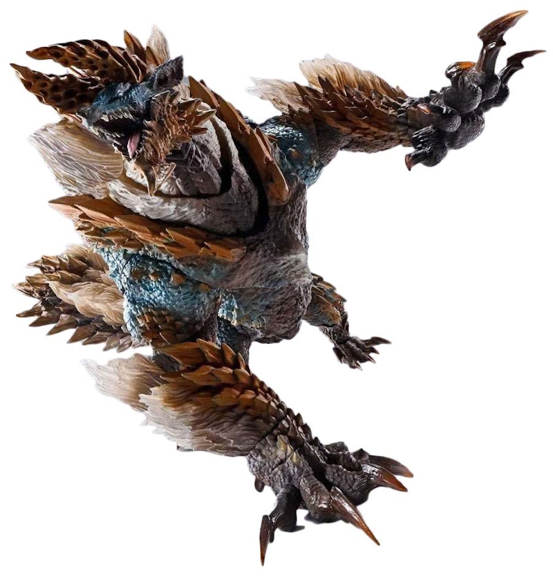 Bandai Japan Monster Hunter World Iceborne S.H. Monsterarts Thunder ...