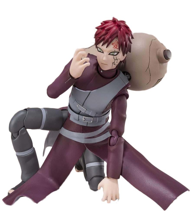 Bandai Japan Naruto S.H. Figuarts Gaara Action Figure - US