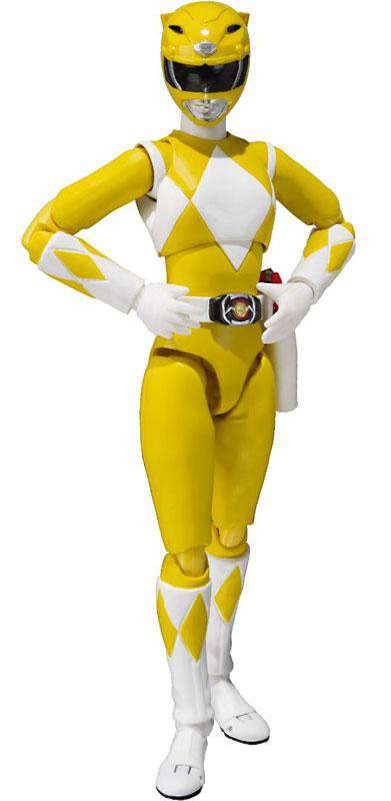 Bandai Japan Power Rangers S.H. Figuarts Yellow Ranger Action Figure - US