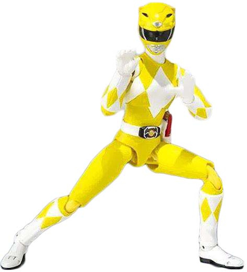Bandai Japan Power Rangers S.H. Figuarts Yellow Ranger Action Figure - US