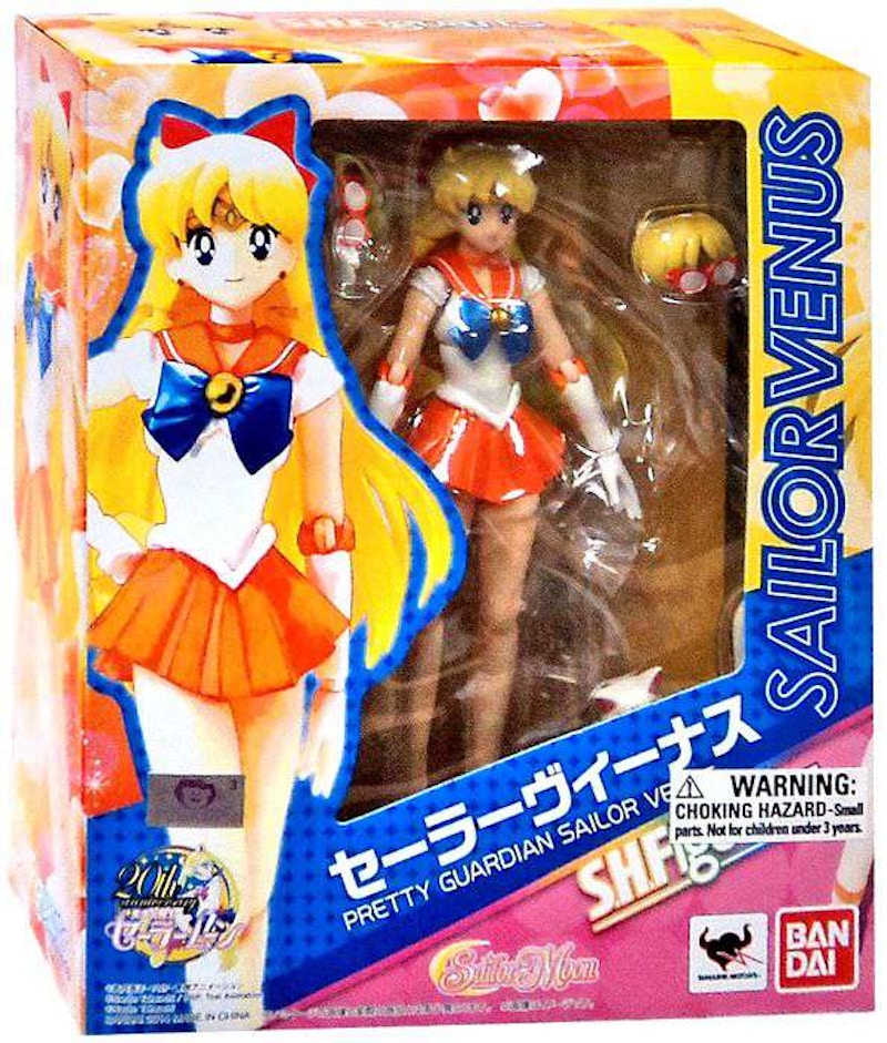 Bandai Japan Sailor Moon S.H. Figuarts Pretty Guardian Sailor Venus ...