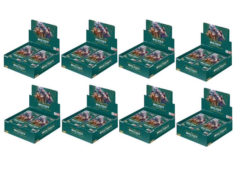 Bandai One Piece Card Game Two Legends Booster Box (OP-08 English) 8x ...