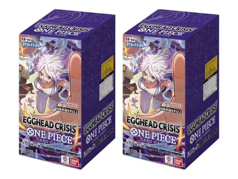 Bandai One Piece EGGHEAD CRISIS (EB-04) Extra Booster 2x Lot - US