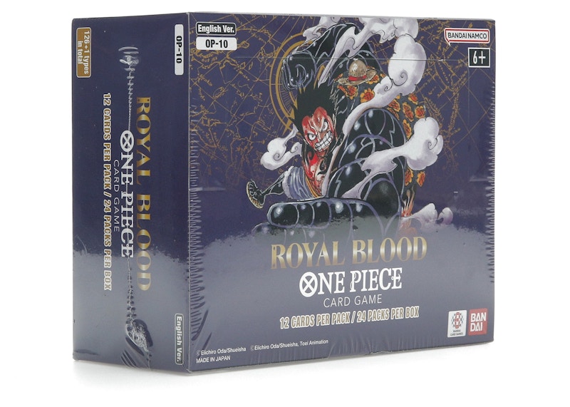 Bandai One Piece Royal Blood Booster Box (English) OP10 10x Lot - US