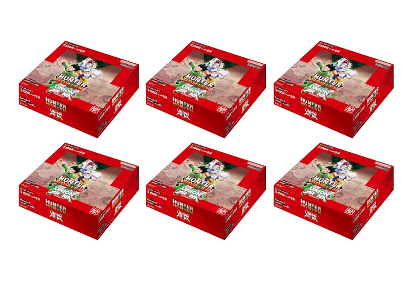 Bandai Union Arena Hunter x Hunter Booster Box (Japonais) 6x Lot de la ...