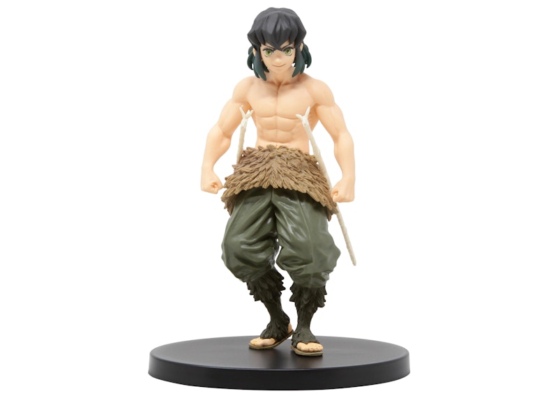 Banpresto Kimetsu No Yaiba Figure Volume 9 Inosuke Hashibira Figure Tan