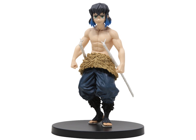 Banpresto Kimetsu No Yaiba Volume 8 Inosuke Hashibira Figure Tan - GB
