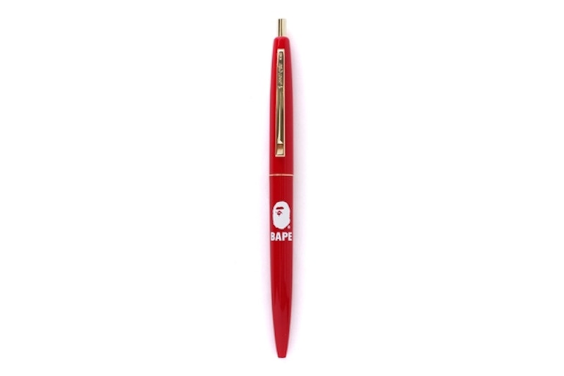 BAPE Ape Head Ball Point Pen Red - FW16 - US