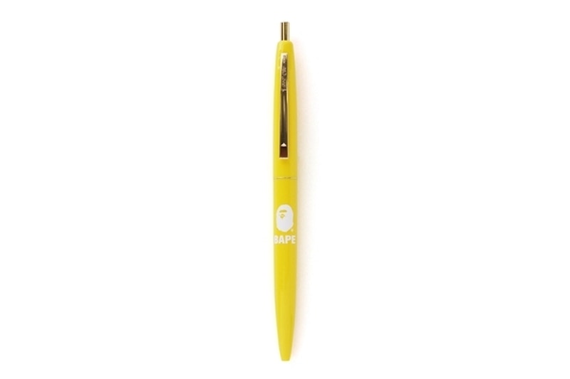 BAPE Ape Head Ball Point Pen Yellow - FW16 - US