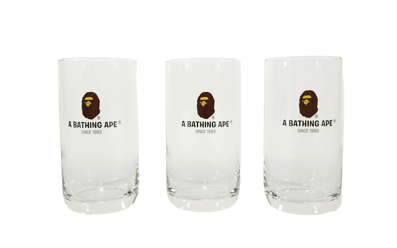 BAPE Apehead Cup Set Clear