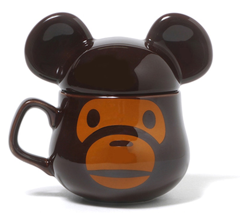 BAPE Baby Milo Bear Mug Brown - FW18 - US