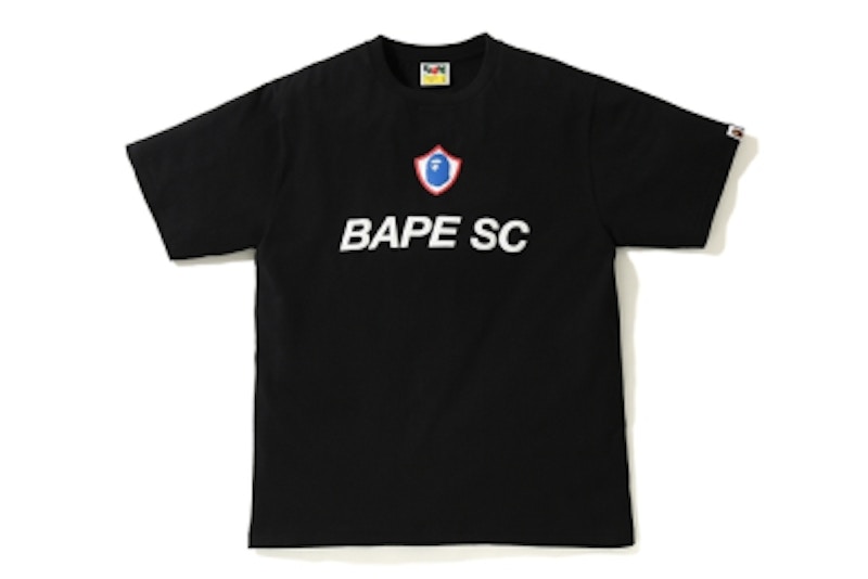 BAPE Foam Bape FC Tee Black Men's - FW18 - US