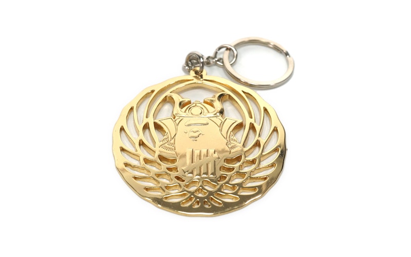 BAPE Undedeated Samurai Keychain Gold - US