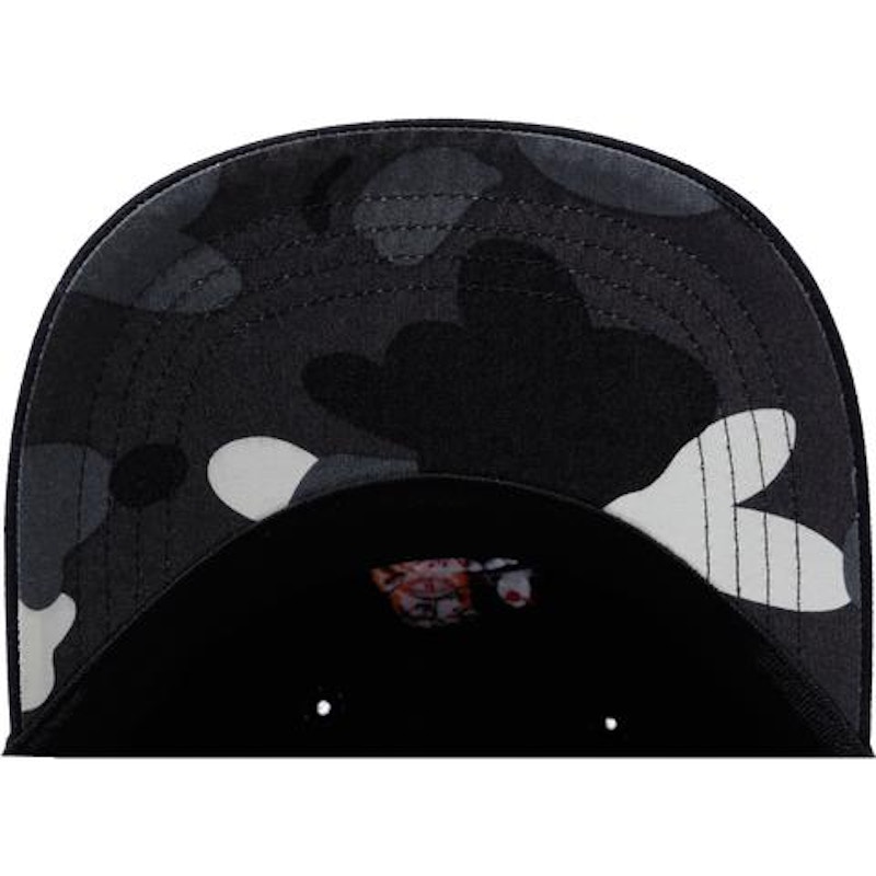 BAPE Tiger Shark Panel Cap Black Men's - US