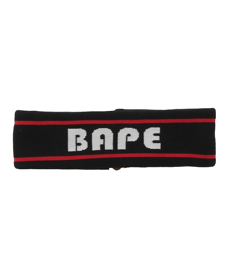 BAPE Two Tone Headband Black - FW18 - US