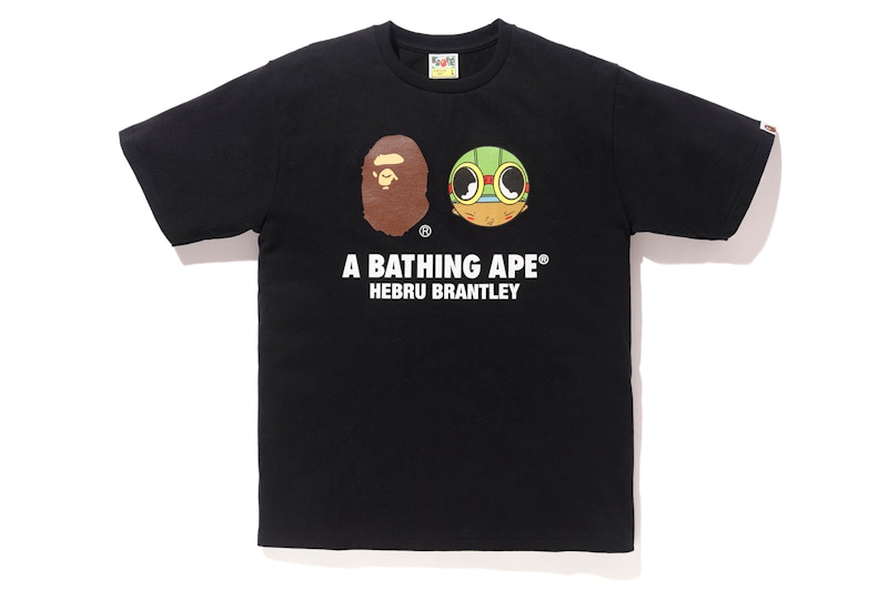 BAPE x Hebru Brantley 4 Tee Black Men's - SS18 - US