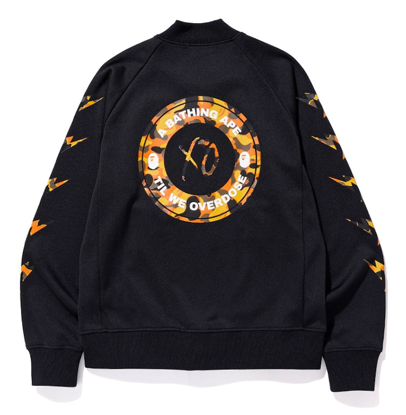 BAPE x XO Track Jacket Black Men's - FW18 - US