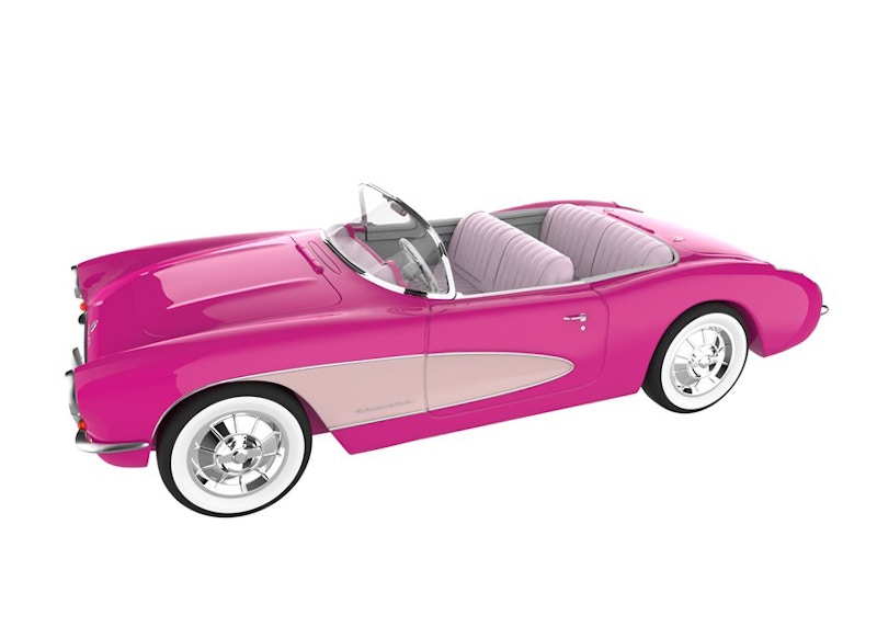 Barbie The Movie Collectible Pink Corvetter Convertible Popcorn ...