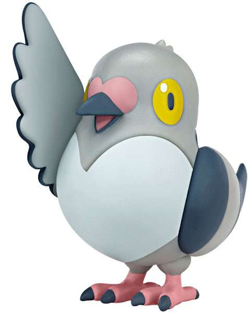 Basic Fun Pokemon Series 3 Basic Pignite, Woobat & Pidove Figure (Set ...