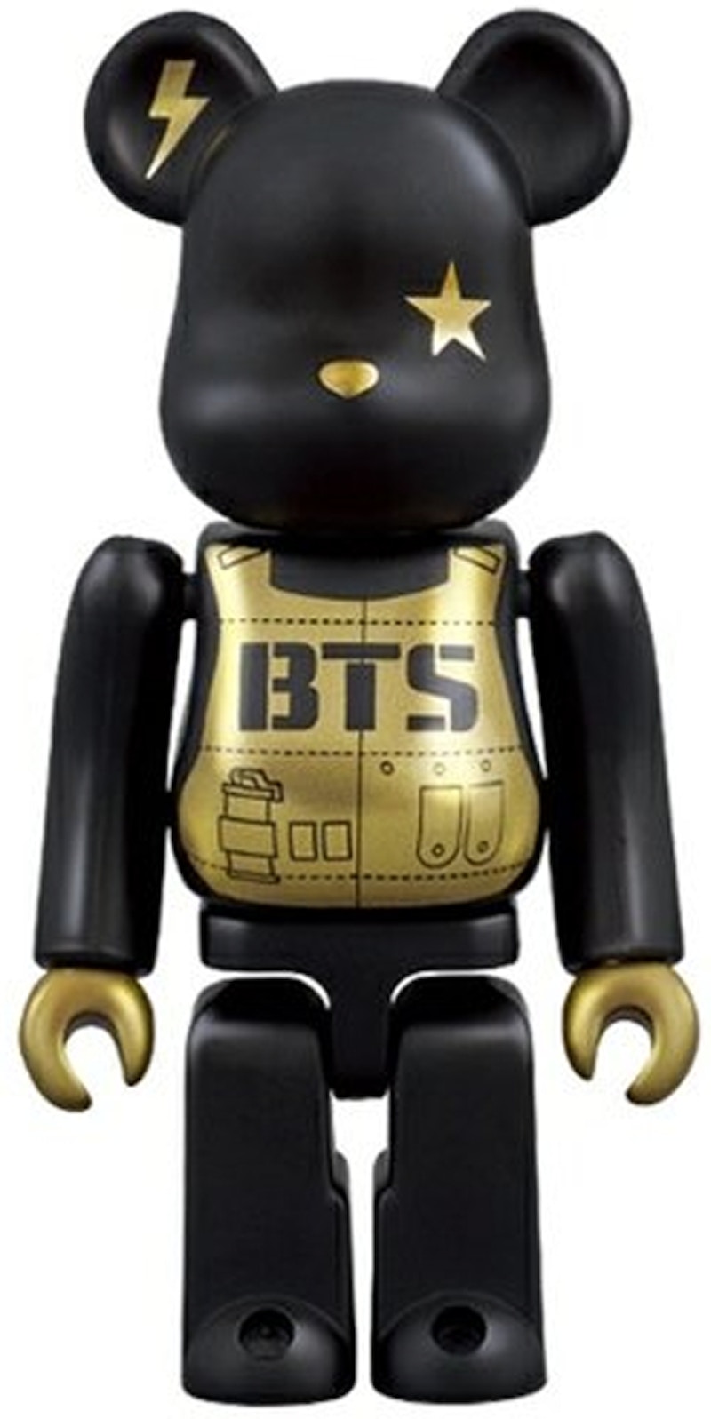Bearbrick 2018 Beijing Toy Show 100% Black/Gold - 2018 – DE