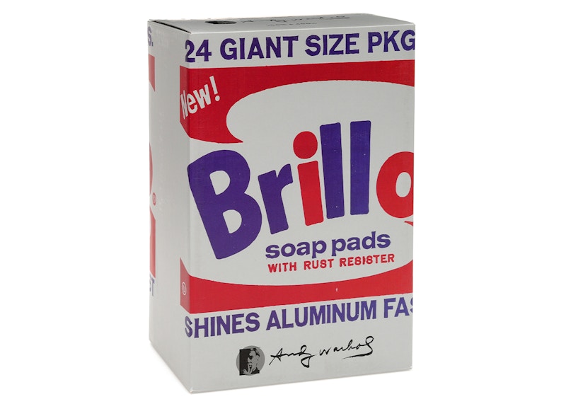 Bearbrick ANDY WARHOL "Brillo" 100% & 400% Set - US