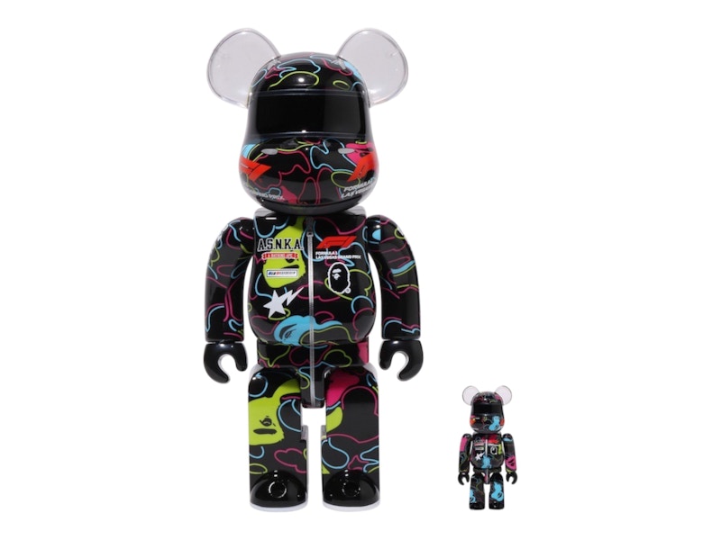 Bearbrick BAPE x F1 Las Vegas Grand Prix 100% & 400% Set - US