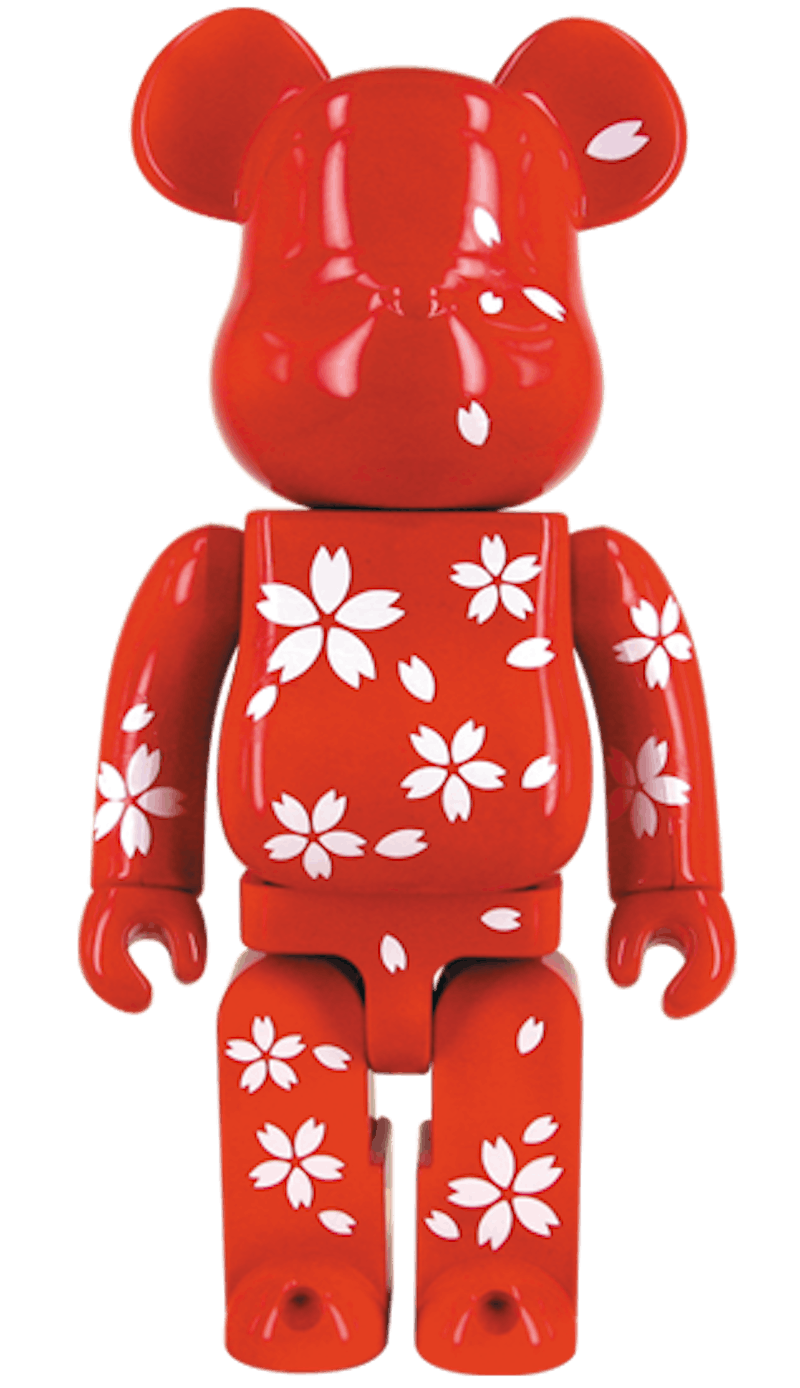 Bearbrick CJ Mart Cherry 400% Red - US
