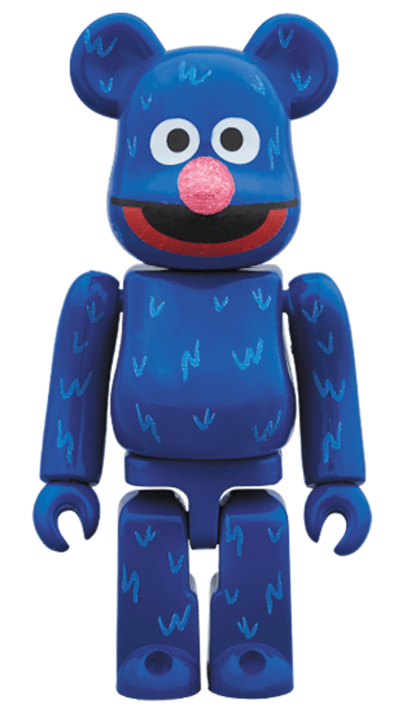 Bearbrick Count Von Count & Grover 2 Pack 100% Multi - 2018