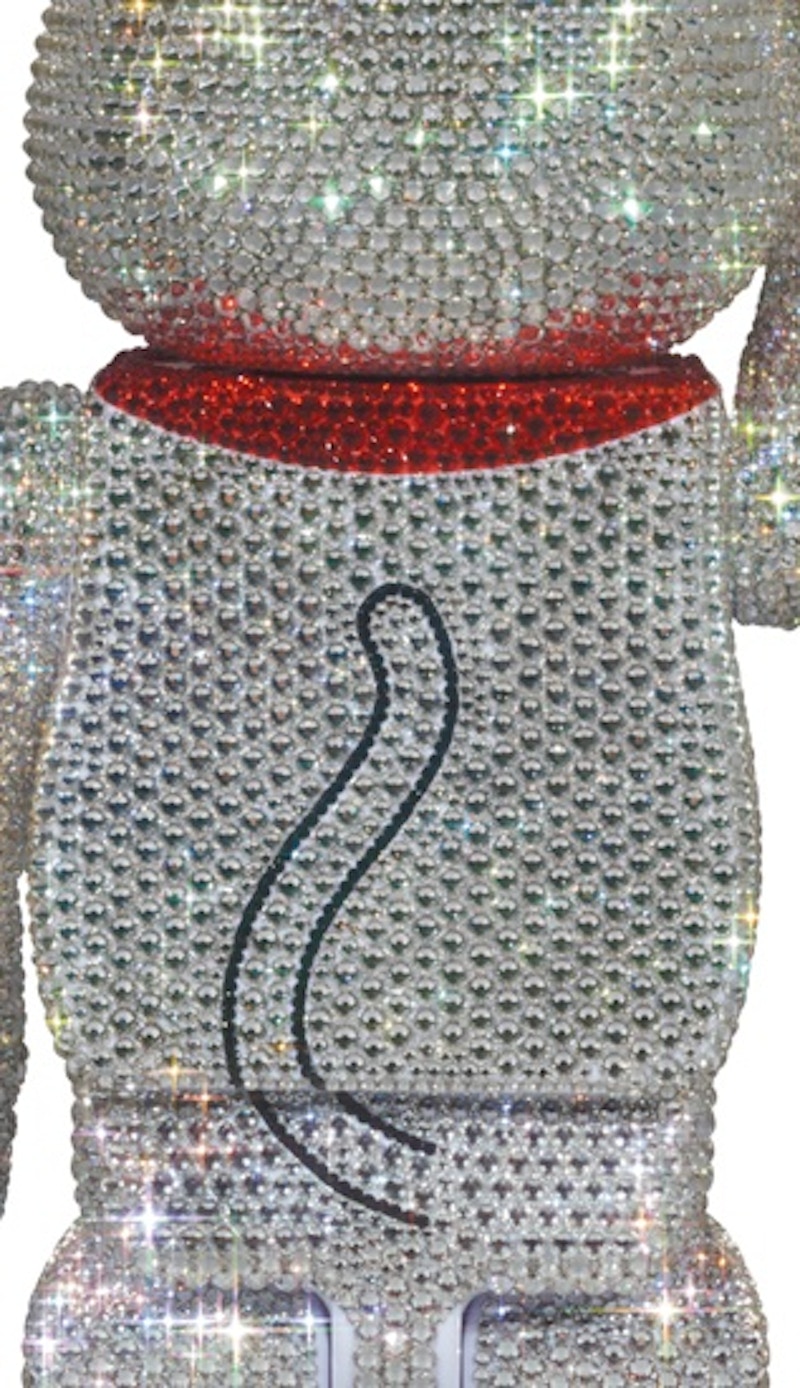 Bearbrick Crystal Decorate Lucky Cat 400% - US