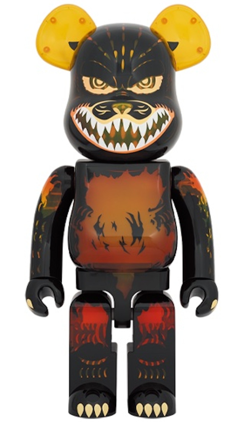 Bearbrick Godzilla VS Destoroyah: Godzilla (Meltdown) 1000% Clear ...