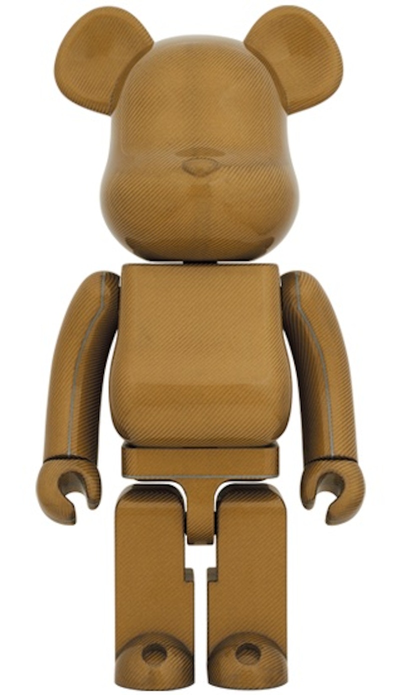 Bearbrick Gold Texalium 1000% - GB