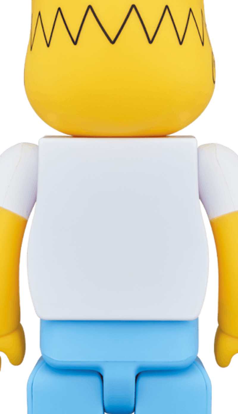 Bearbrick Homer Simpson 100% Yellow - 2018