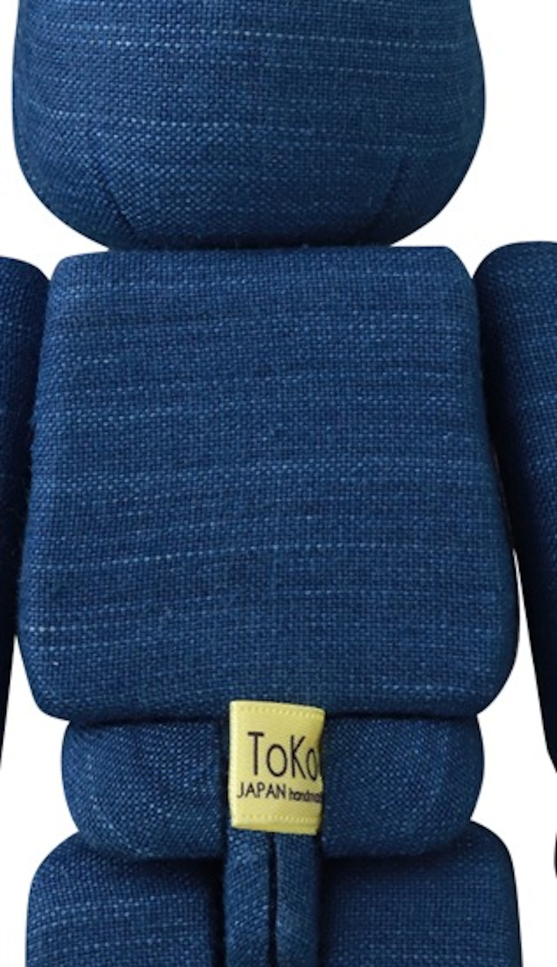 Bearbrick Kimekomi Indigo Figure - US